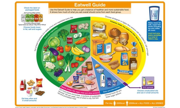 Eatwell Guide: How to eat a healthy balanced diet | NHS inform